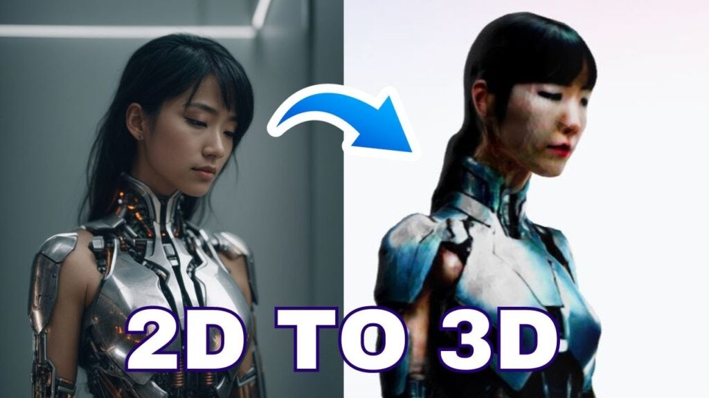 How to Turn 2d Images into 3d Mesh - AI Protagonist